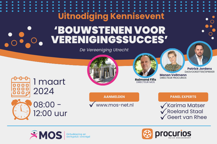 Al aangemeld voor ons Kennisevent? - MOS